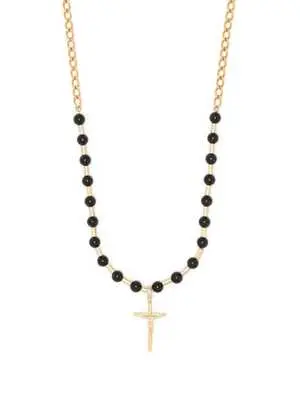 Dolce & Gabbana Cross-pendant Necklace - Gold