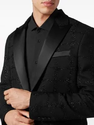 Philipp Plein Duke Glittered Blazer