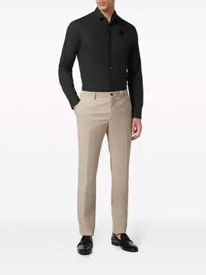 Philipp Plein Pressed-crease Tailored Trousers