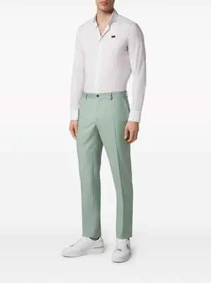 Philipp Plein Pressed-crease Tailored Trousers