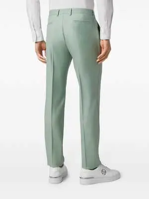 Philipp Plein Pressed-crease Tailored Trousers