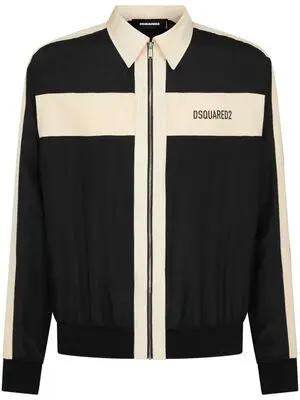 Dsquared2 Logo-print Silk Jacket