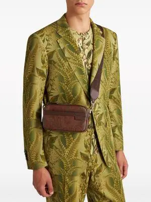 Etro Mini Paisley-print Camera Bag - Brown