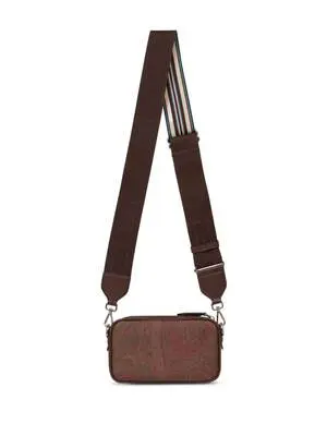 Etro Mini Paisley-print Camera Bag - Brown