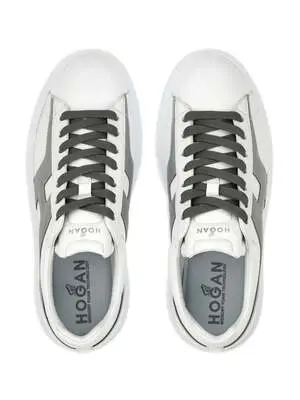 Hogan H-stripes Lace-up Sneakers