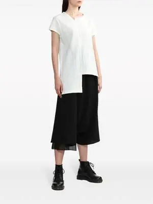 Y’s Asymmetric-hem T-shirt