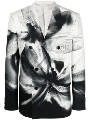 Alexander Mcqueen Straight Hem Jackets For Men