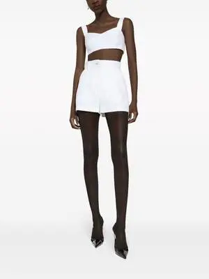Dolce & Gabbana Dg Jacquard Cropped Top