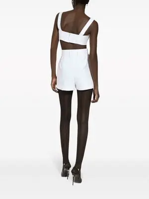 Dolce & Gabbana Dg Jacquard Cropped Top