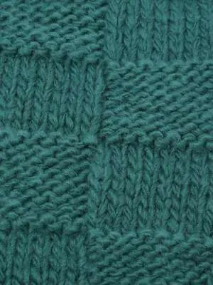 Kiko Kostadinov Aspasia Crochet-Knit Scarf In Blue - 50% Off