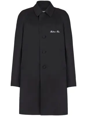 Balmain Single Breasted Coats For Men
