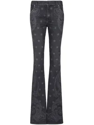 Balmain Raw Edge Hem Jeans For Women