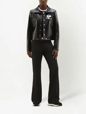 COURREGES Reedition Vinyl Jacket - Black