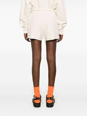 Alanui Braided-belt Cotton Shorts