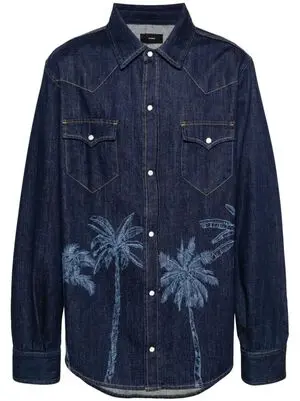 Alanui Graphic-print Cotton Shirt