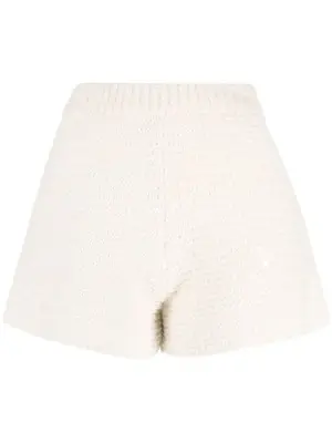 Alanui Knitted Shorts - Neutrals