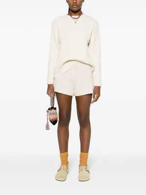 Alanui Knitted Shorts - Neutrals