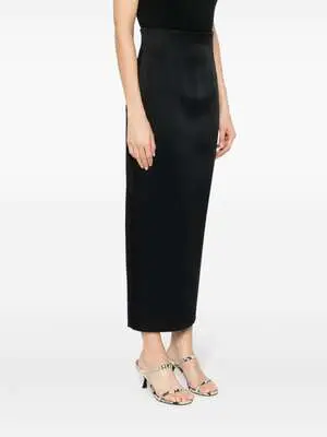 Khaite The Loxley High-waisted Skirt - Black
