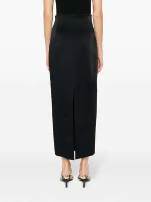 Khaite The Loxley High-waisted Skirt - Black