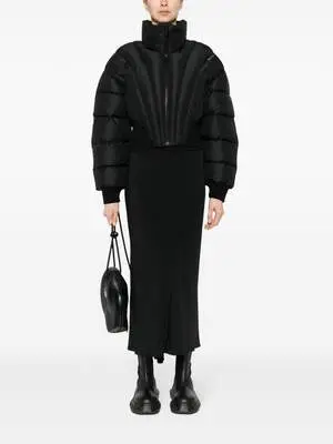 MUGLER Cropped Puffer Jacket
