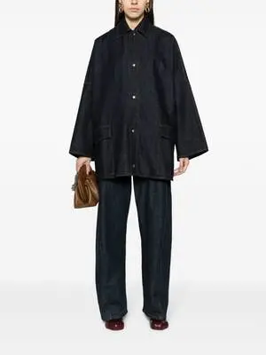 TOTEME Denim Overshirt Jacket - Blue
