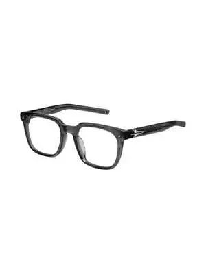 Gentle Monster Ojo Gc9 Square-Frame Glasses - Grey | Editorialist