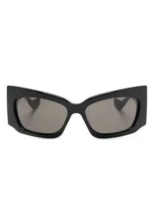 Gucci Geometric Frame Sunglasses - Black