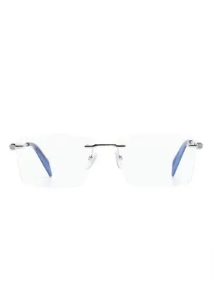 Chopard Geometric Glasses - Silver