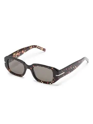 BOSS 1608s Rectangle-frame Sunglasses - Brown