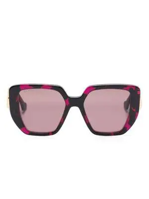 Gucci Oversize Sunglasses - Purple