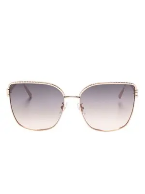 Chopard Square-frame Gradient-lenses Sunglasses