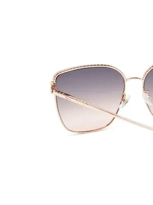 Chopard Square-frame Gradient-lenses Sunglasses