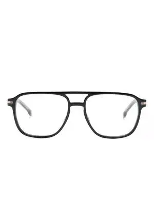 BOSS 1600-ex4 Double-bridge Square-frame Glasses