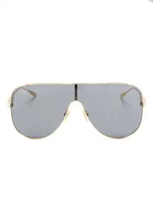 Gucci Pilot Frame Sunglasses - Gold