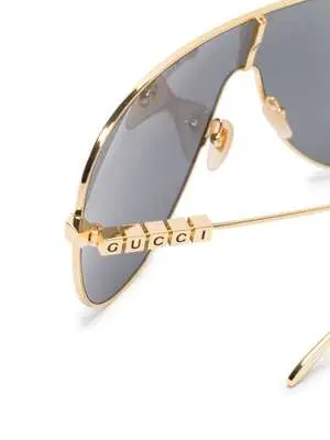 Gucci Pilot Frame Sunglasses