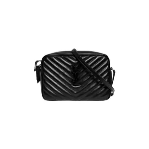 Saint Laurent Monogram Lou Camera Bag - Black