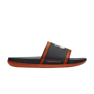 Nike Nfl X Offcourt Slide 'cincinnati Bengals - Black