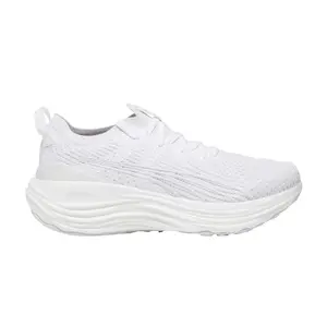 Women's White Knit Sneakers