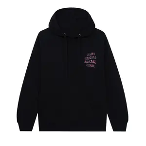ANTI SOCIAL SOCIAL CLUB Layer Lock Hoodie - Black