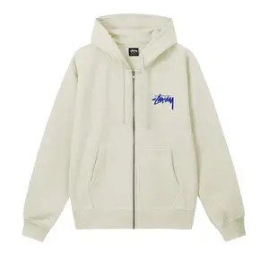 StÜssy Sara Zip Hoodie - Cream