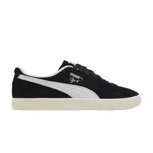 PUMA Clyde Hairy Suede Sneakers