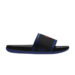 Nike Mlb X Offcourt Slide 'texas Rangers - Black