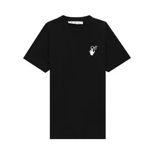Off-White Marker Short-sleeve Slim Tee /fuchsia