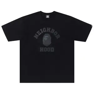 A BATHING APE X Neighborhood Tee - Black