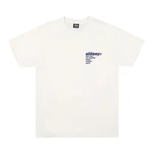 StÜssy Strawberry Tee - White