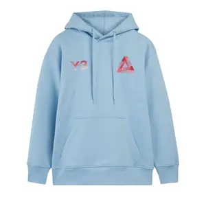 Y3 X Palace Logo Hoodie - Blue