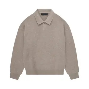 Fear Of God Knit Polo - Brown