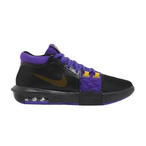 Basketball Purple Gold Shoes For Men