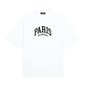 Balenciaga Cities Paris T-shirt Medium Fit - White