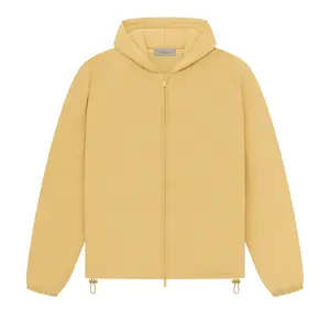 Fear Of God Full Zip Jacket 'light Tuscan - Yellow